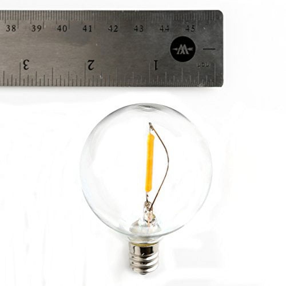 Hometown Evolution, Inc. 100 Foot G50 LED Filament String Lights with ...