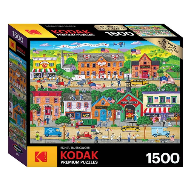 Hometown Heroes, 1500 Pieces, Jigsaw Puzzle - Walmart.com