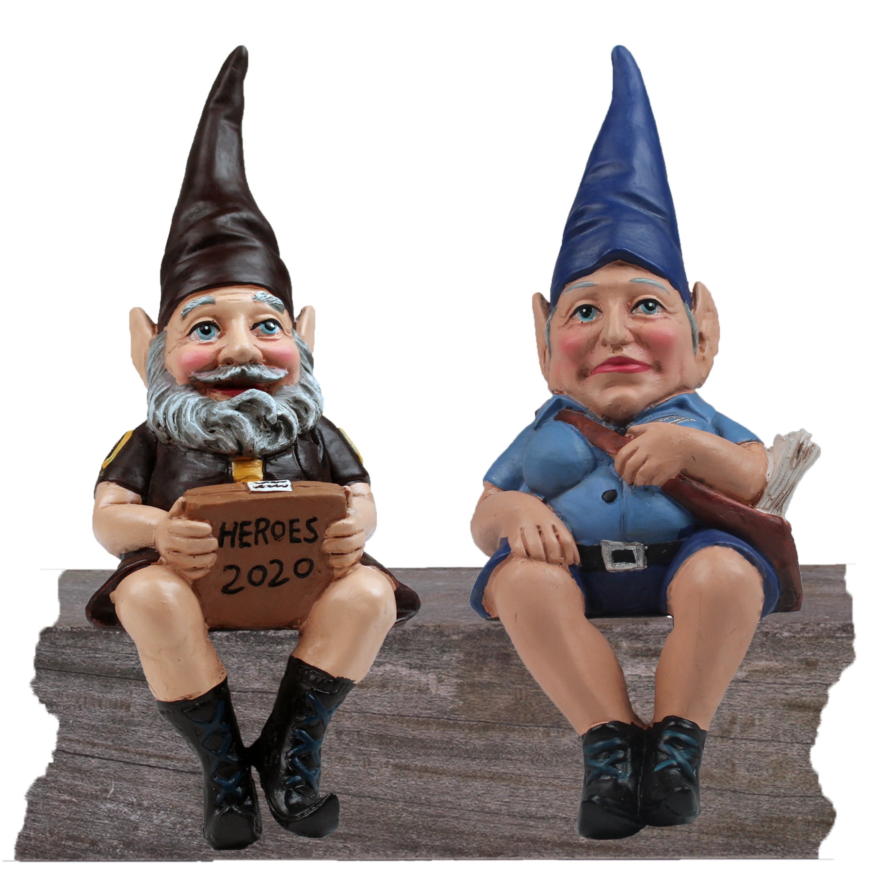 Hometown Heroes – Mailwoman and Parcel Carrier Garden Gnomes Statue ...