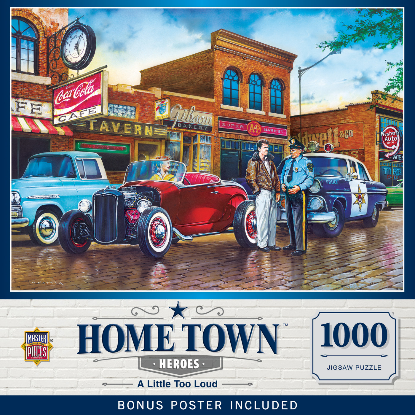 Hometown Heroes a Little Too Loud -1000 Piece Jigsaw Puzzle by Dan ...