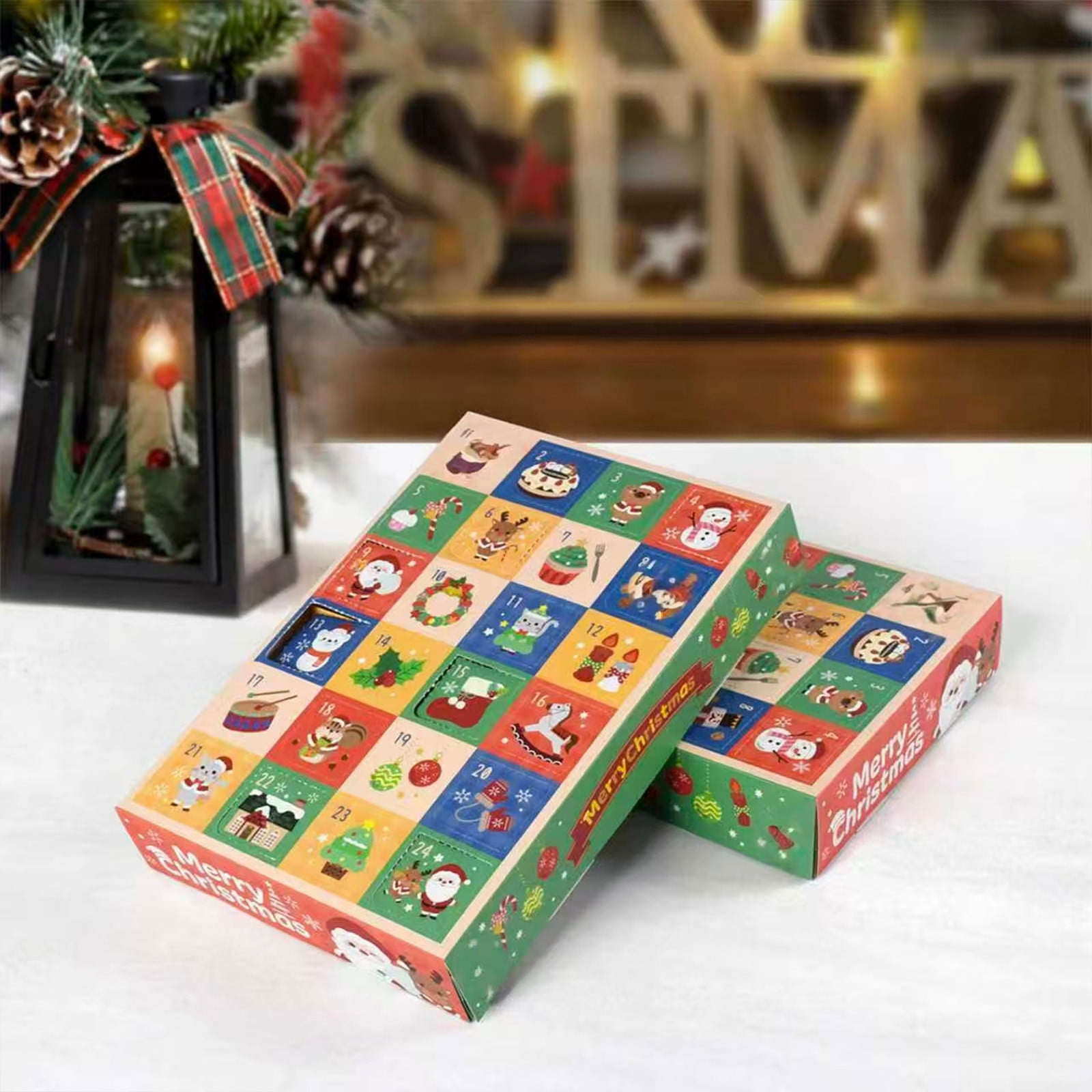 Hometravel 24-Day Christmas Advent Calendar, Popping Up Surprise Box ...