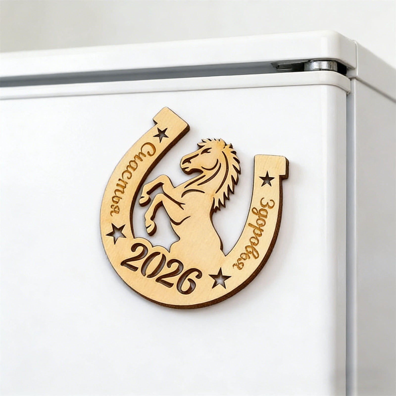 Hometravel 26 Year Horseshoe Festival Souvenir, Decorative Refrigerator ...