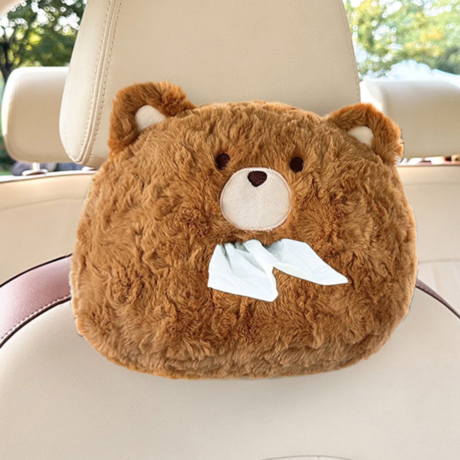 Hometravel Car Headrest Tissue Box with Hanging Design, Multifunctional ...