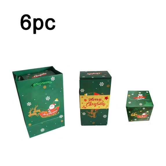 Hometravel Christmas Surprise Bounce Box Gift, Upgraded Elastic ...