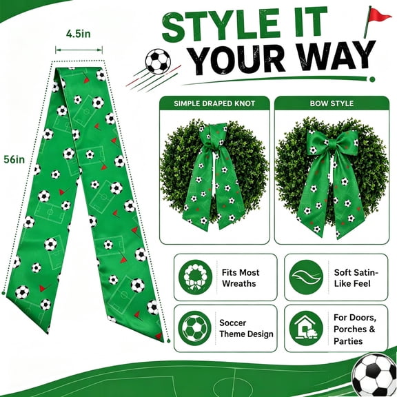 Football Wreath Supplies