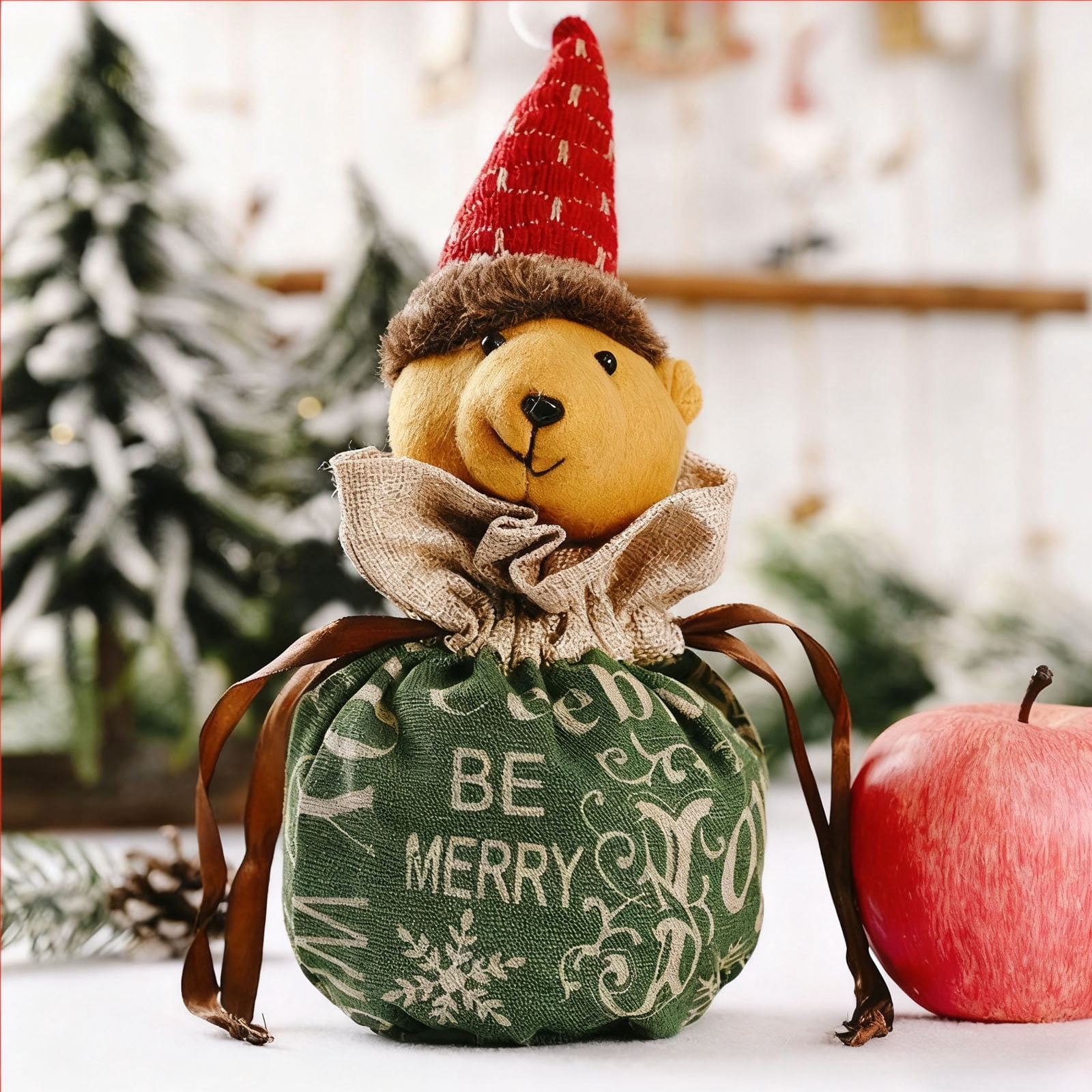 Hometravel Holiday Fruit Packaging, Christmas Eve Gift Bags for Fruits ...