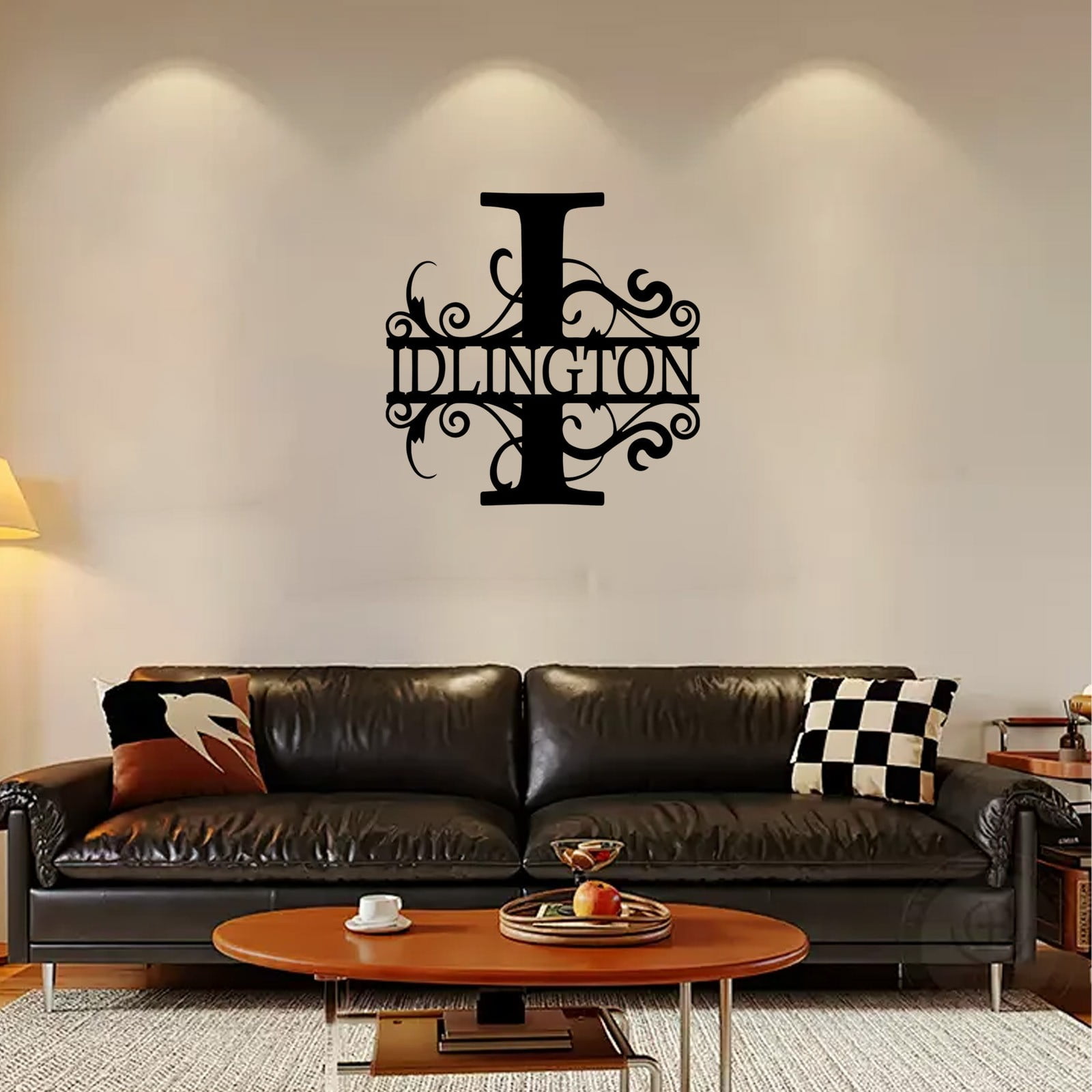 Hometravel Metal Wall Letters, Iron Art Alphabet Decor Craft Set ...