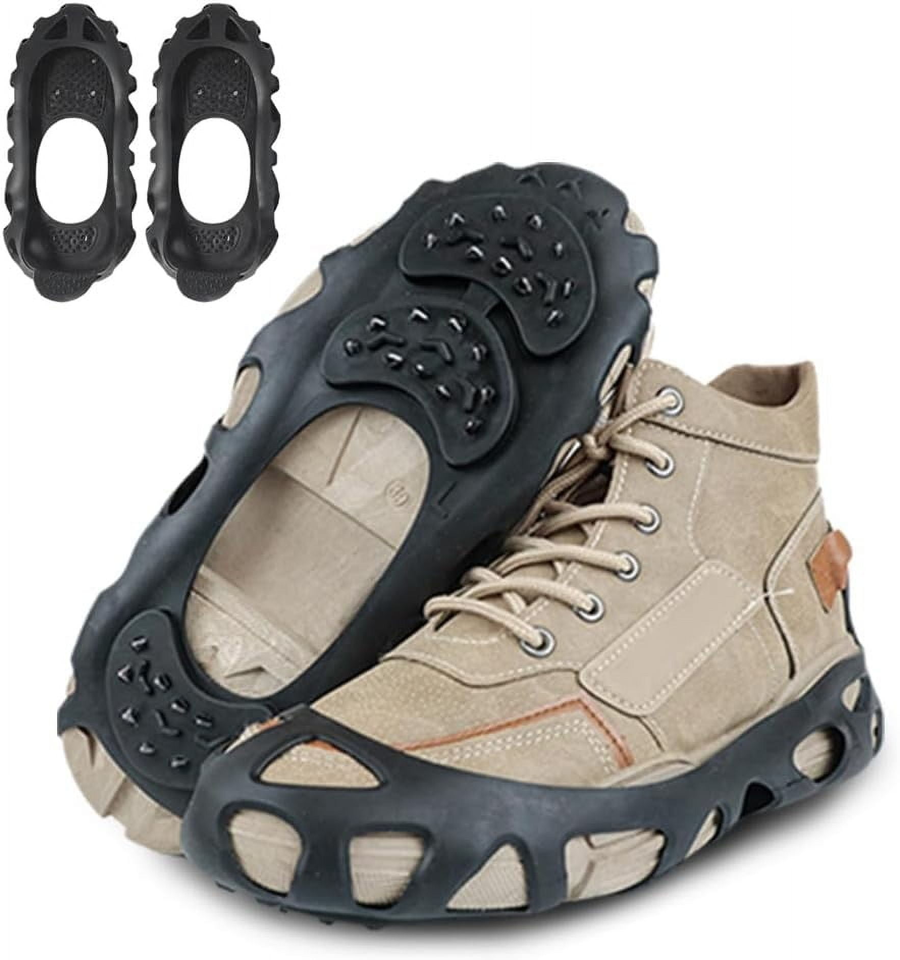Hometravel Non-Slip Traction Cleats for Ice and Snow, 30-Tooth Anti ...