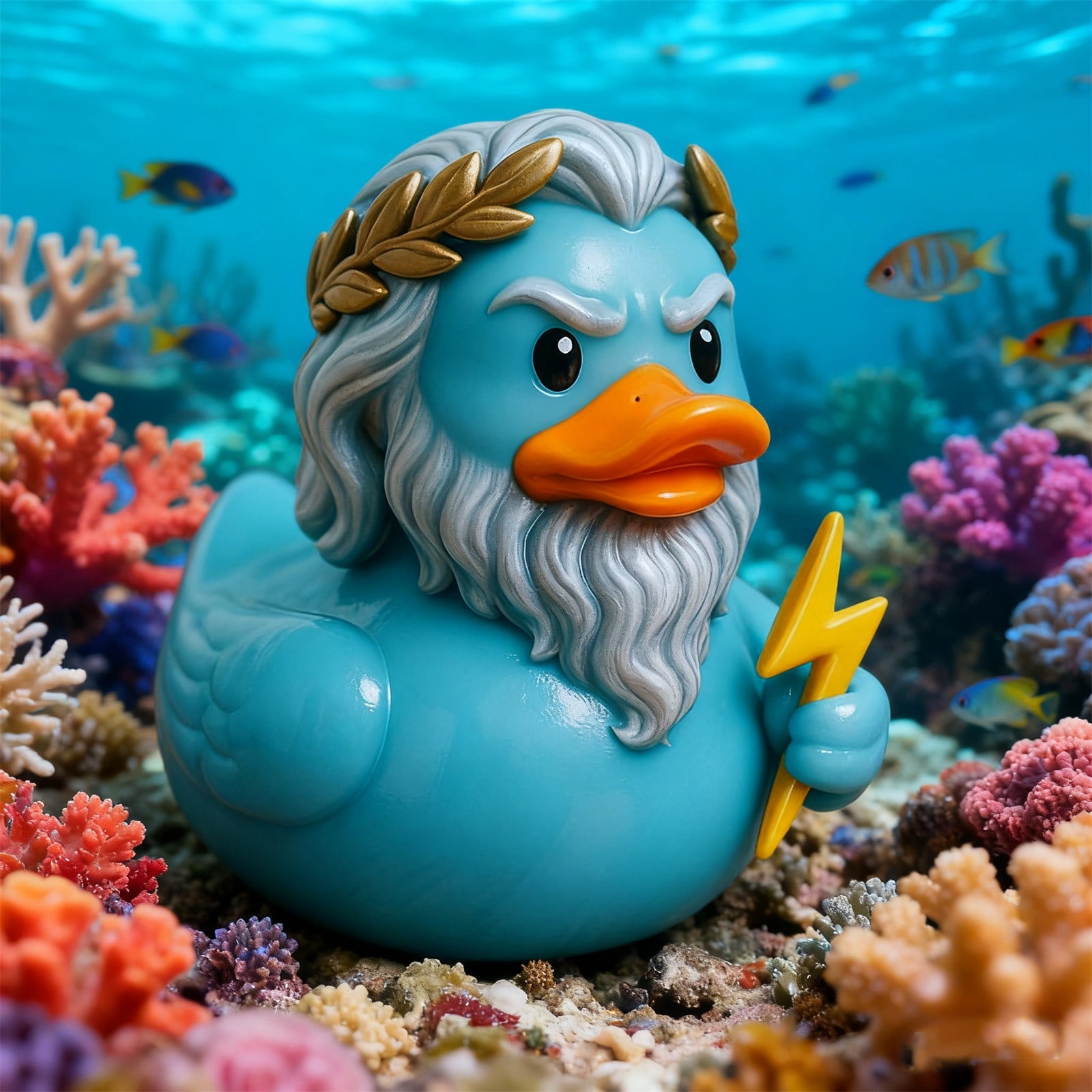Hometravel Zeus Resin Statue, Mythological Theme Office Desk Decor ...