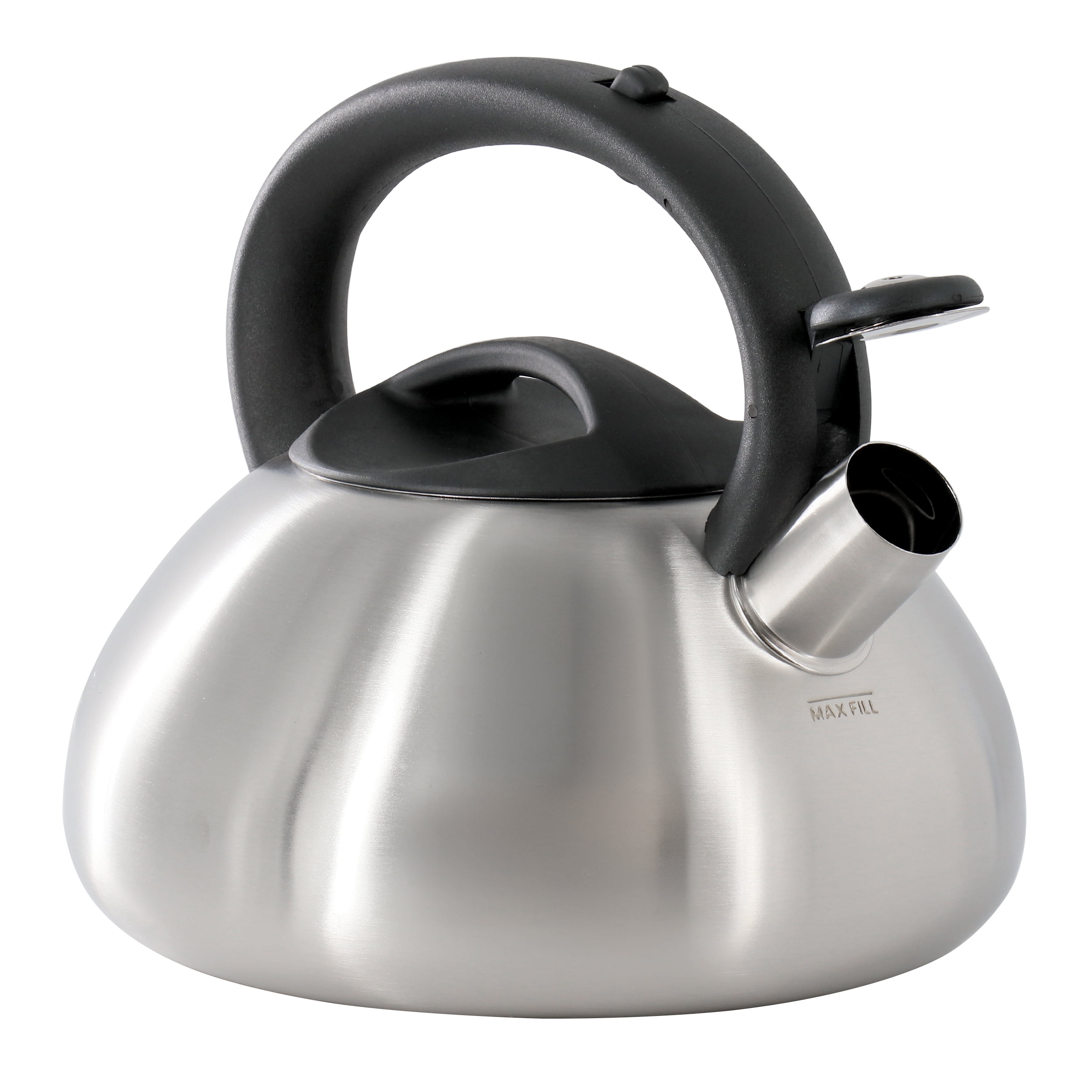 Hometrends 1.9 Liter Stainless Steel Whistling Kettle with Bakelite ...