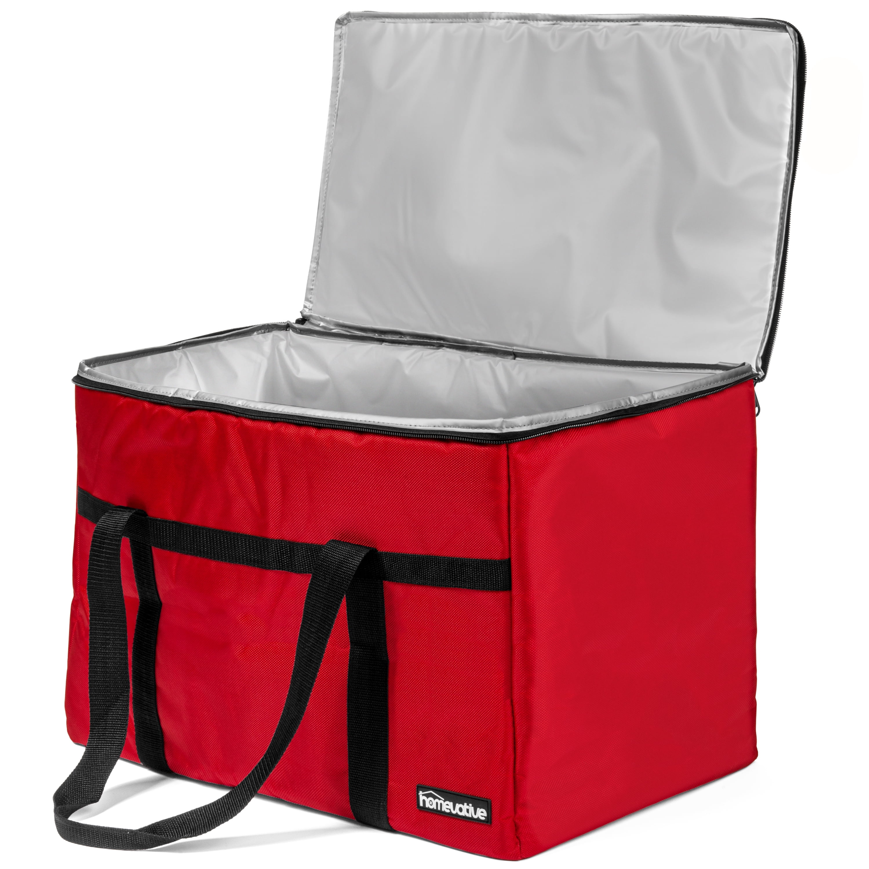Homevative Thermal Insulated XL Food Delivery Bag Red Walmart Homevative Thermal Insulated XL Food Delivery Bag Red Walmart