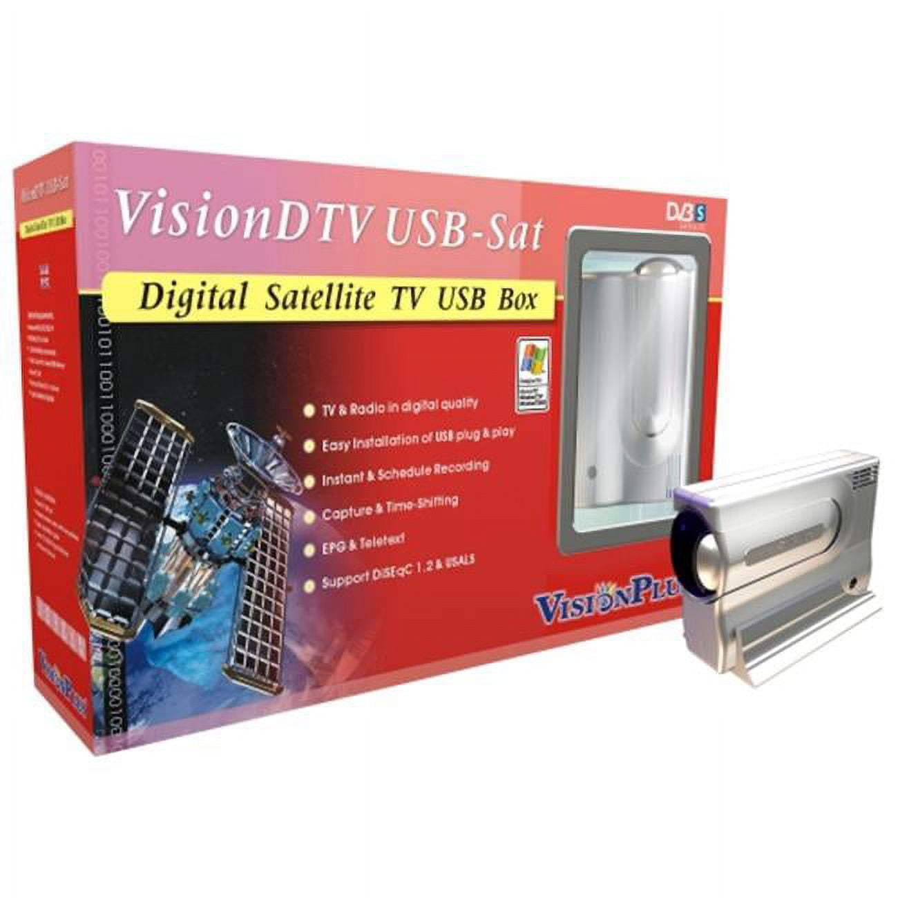 Homevision Technology Twinhan External Satellite USB TV Box - Walmart.com