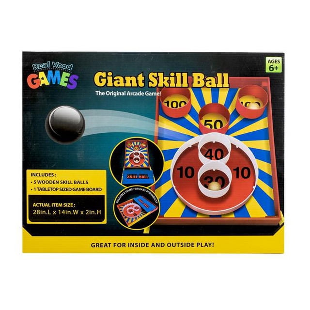 Homeware Wood Skill Ball Game, Multi Color - Walmart.com