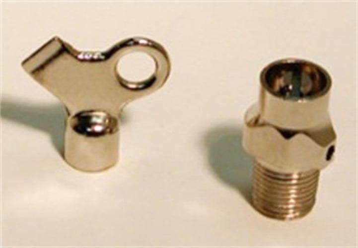 Homewerks 1/8 In. MIP Radiator Air Vent & Key 509 4410 - Walmart.com