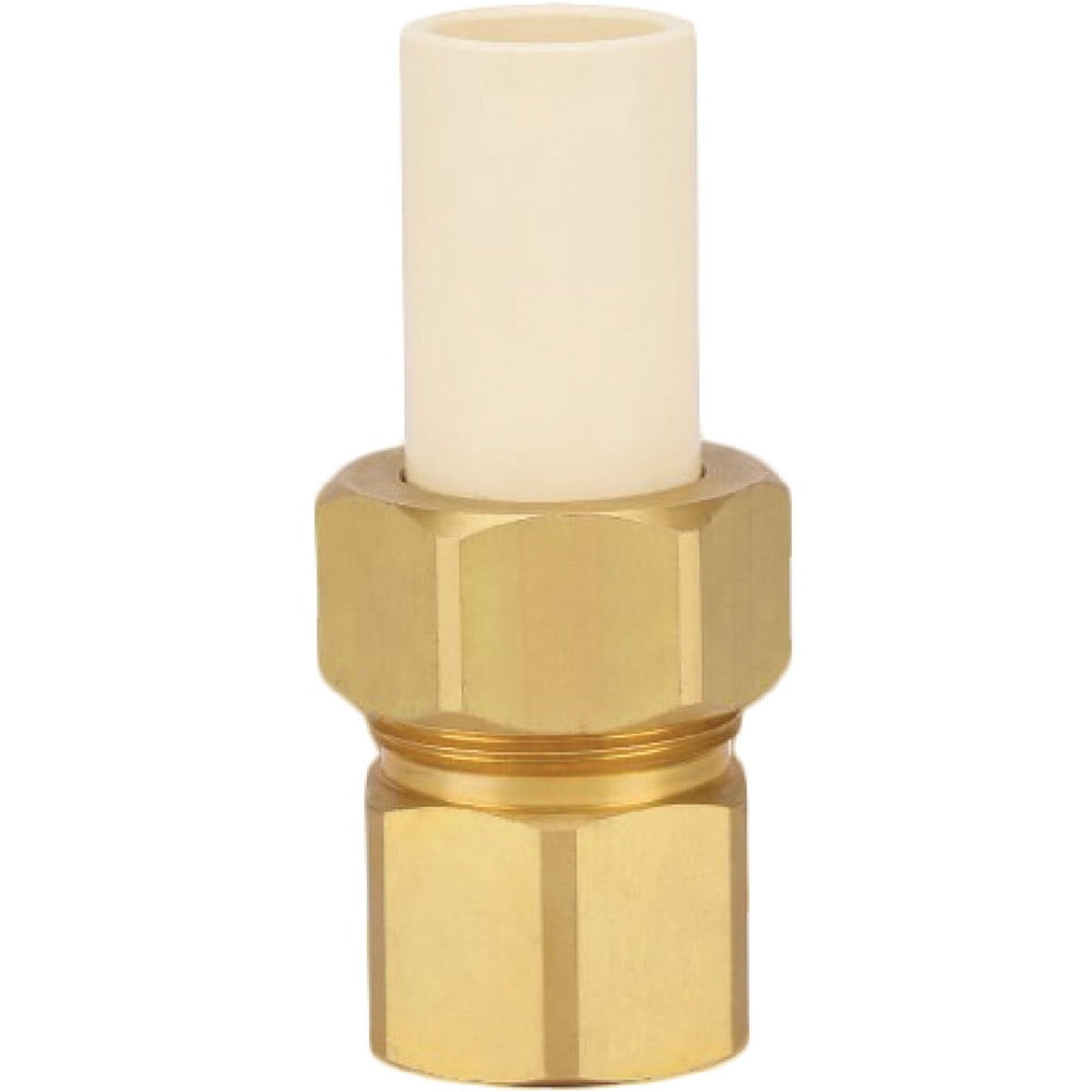 Homewerks 3-4 In. Slip x 3-4 In. FIP CPVC Transition Brass Union 545-34-34-B 545-34-34-B 467408 ...