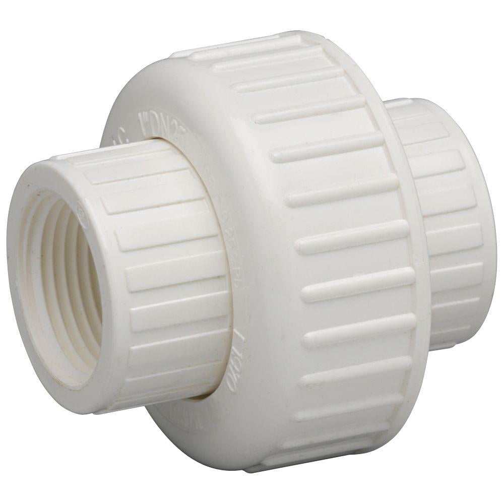 Homewerks 511-44-1-1B PVC Schedule 40 Threaded Union, FIP x FIP, 1 ...