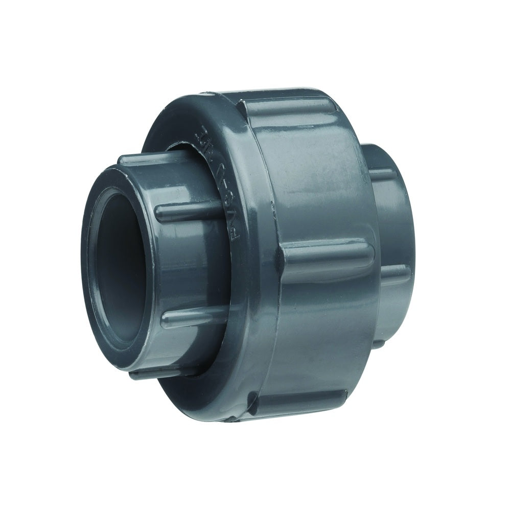 Homewerks 512-14-1-1B PVC Schedule 80 Solvent-Weld Slip Union, Gray, 1 ...