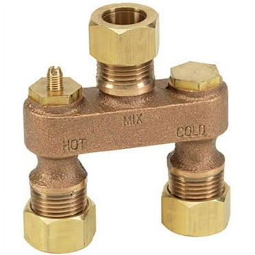 Westbrass D309-01 1/2" Shower Arm Volume Flow Control Trickle Valve ...