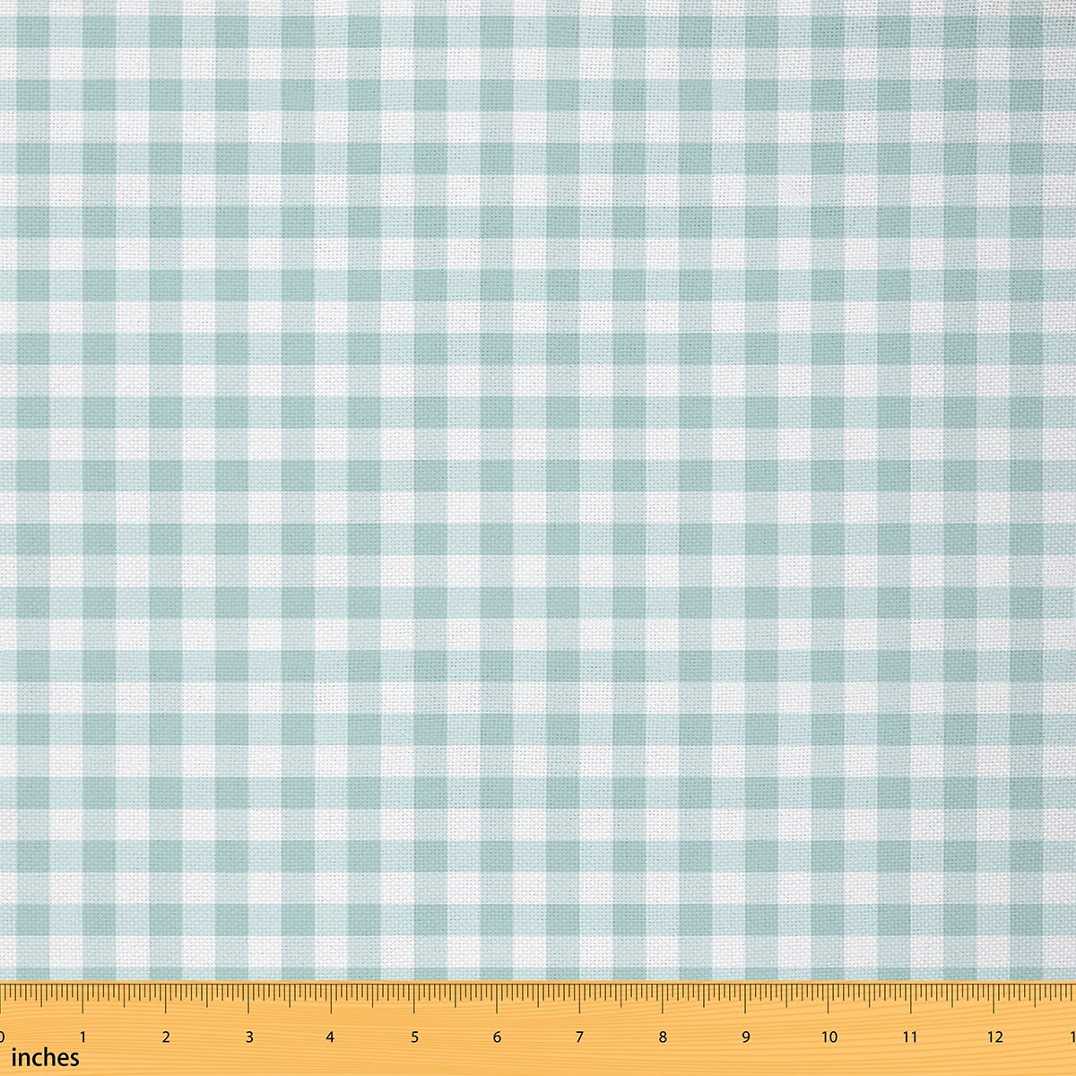 Homewish Buffalo Plaid Female Fabric by the Yard 1 Yard, Chic Blue ...