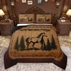Homewish Western Texas Stars 7pcs Bedding Comforter Set,Old Barndoor ...