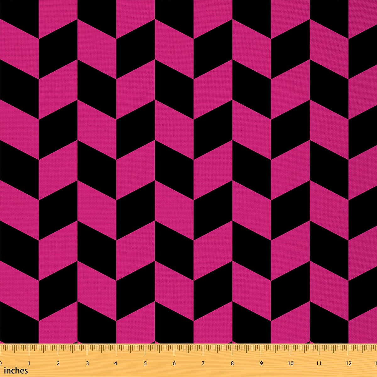 Homewish Geometric Checkered Fabric by the Yard 3 Yard,Modern Geometric ...