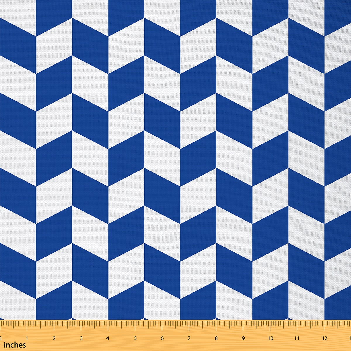 Homewish Geometric Checkered Fabric by the Yard 3 Yard,Modern Geometric ...