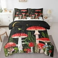 Homewish Green Tree Leaves Bedding Comforter Set 7-Piece for Female Men ...