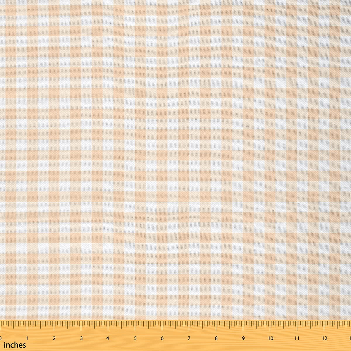 Homewish Kids Vintage Checkered Fabric by the Yard 2 Yards, Square ...