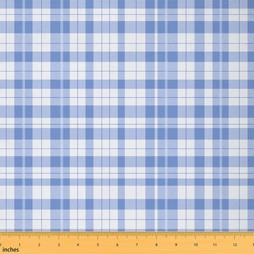 Homewish Geometric Checkered Fabric by the Yard 3 Yard,Modern Geometric ...