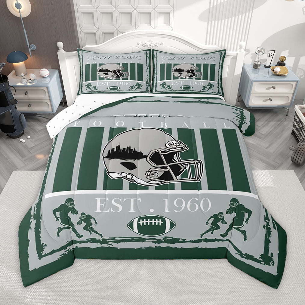 Homewish New York City Queen Comforter Set,American Ball Game Sport ...