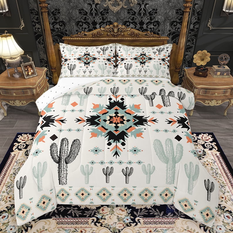 Homewish Vintage Mandala Aztec Full Size Comforter Sets for Female ...