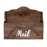 Homewood Farmhouse Wooden decorative Envelope Shaped Desktop Letter ...