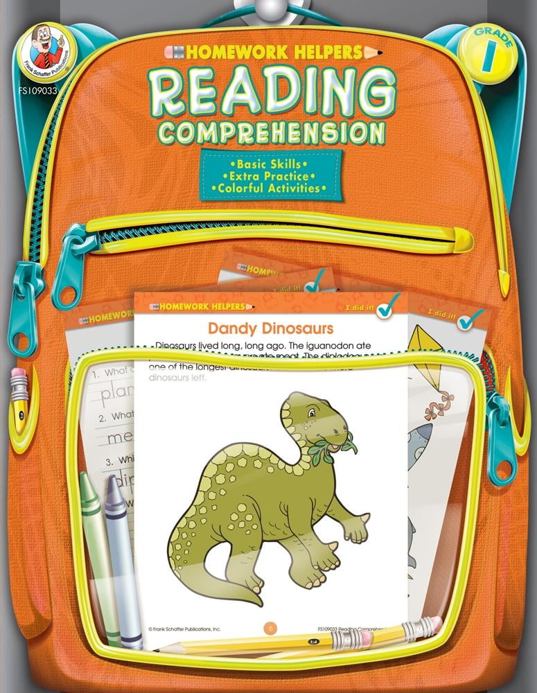 Homework Helper: Reading Comprehension, Grade 1 (Paperback) - Walmart.com