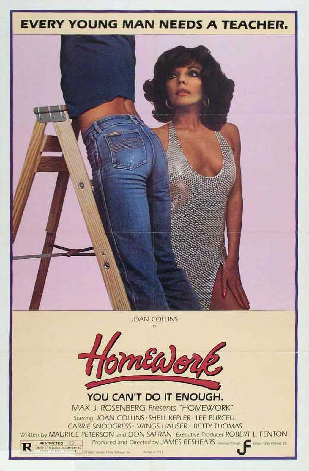 Homework - movie POSTER (Style C) (11" x 17") (1982) - Walmart.com