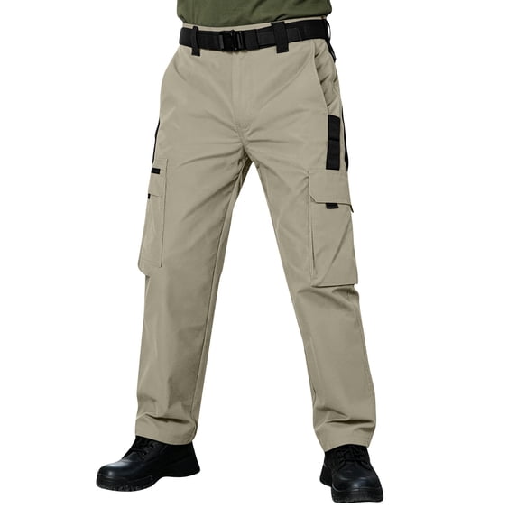 Homeyce Men's Cargo Pants Breathable Ripstop Work Pants with Pockets ...