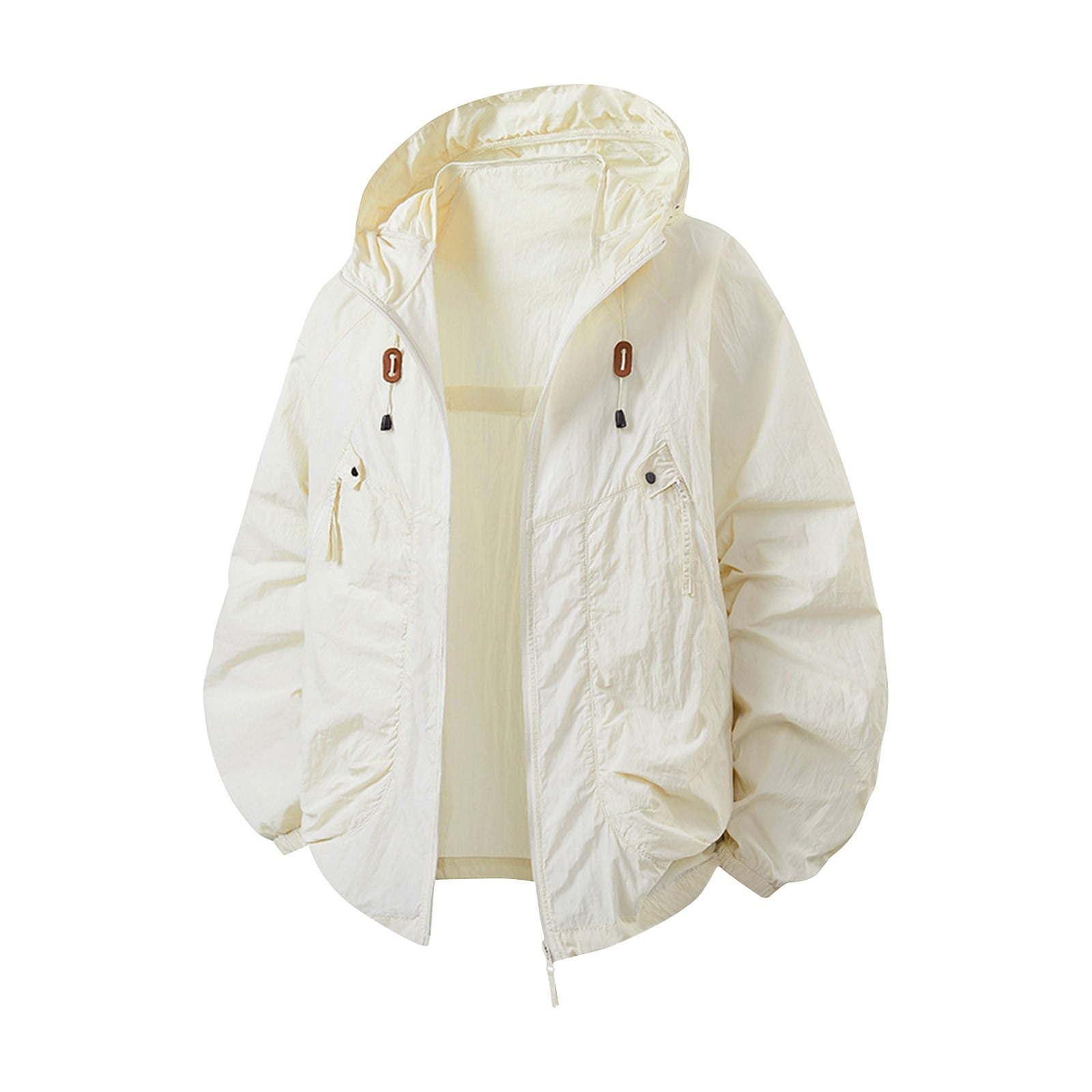 Homeyce Men's Lightweight Waterproof Rain Jacket Windbreaker ...