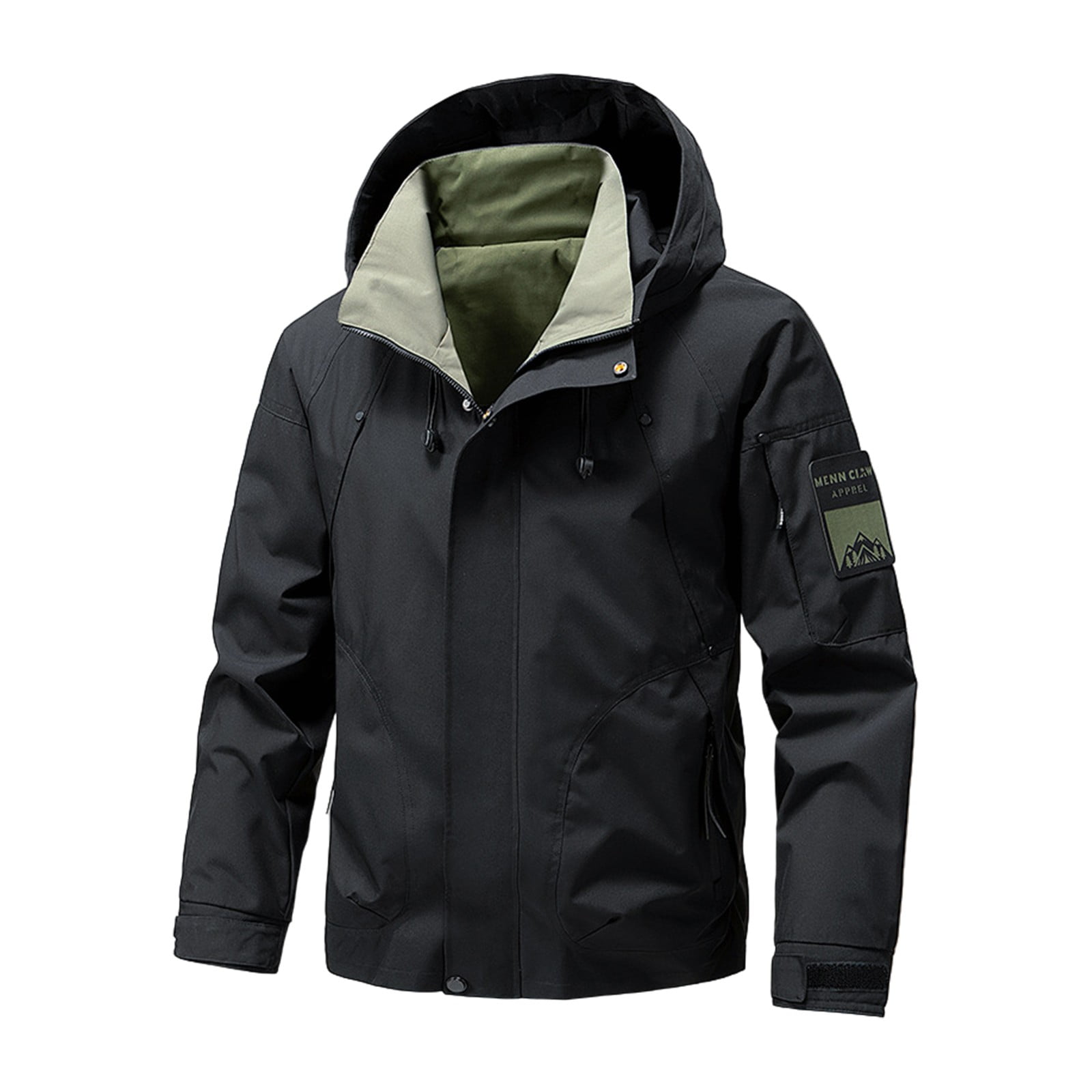 Homeyce Men's Lightweight Windbreaker Jacket Waterproof Lightweight ...