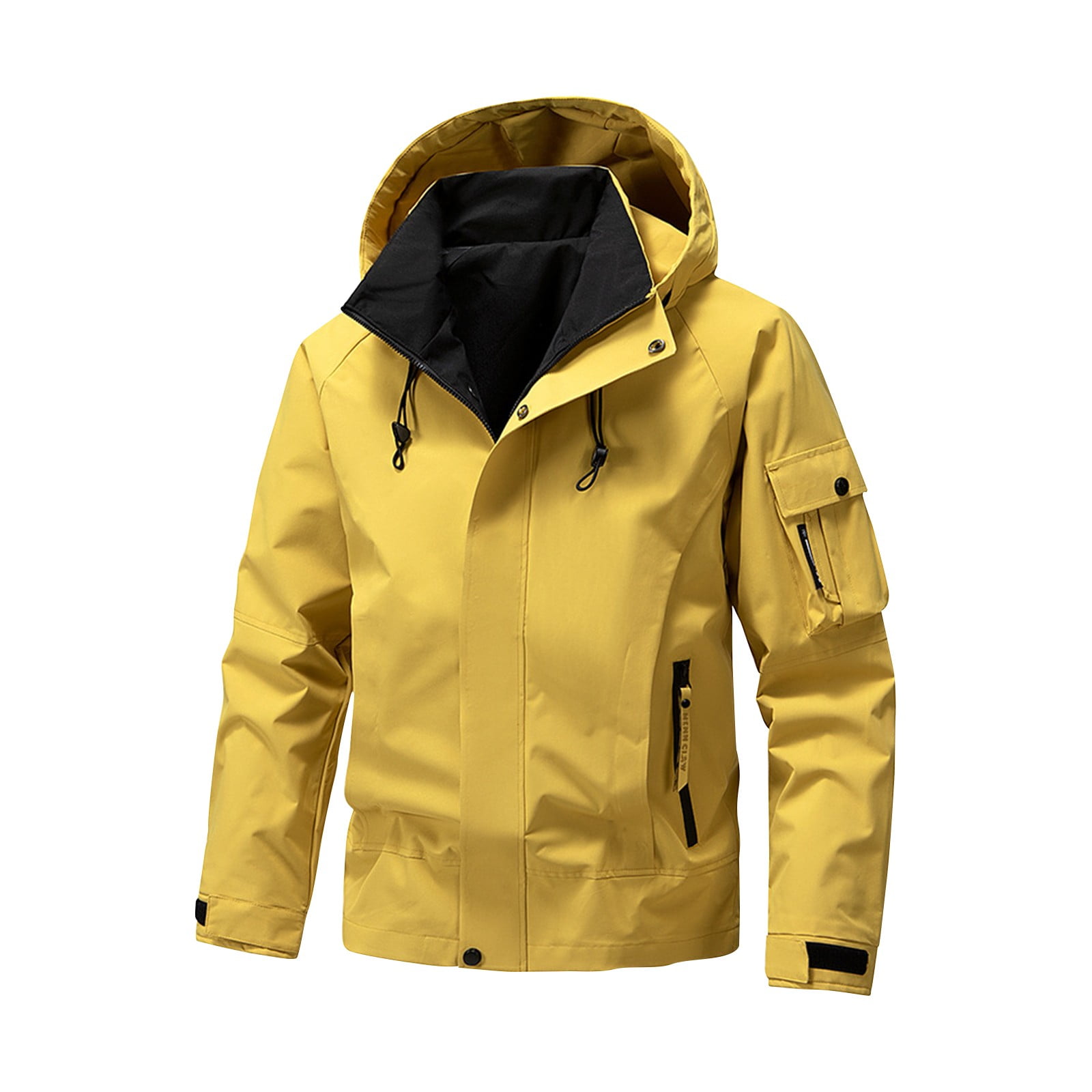 Homeyce Men's Lightweight Windbreaker Rain Jacket Waterproof ...