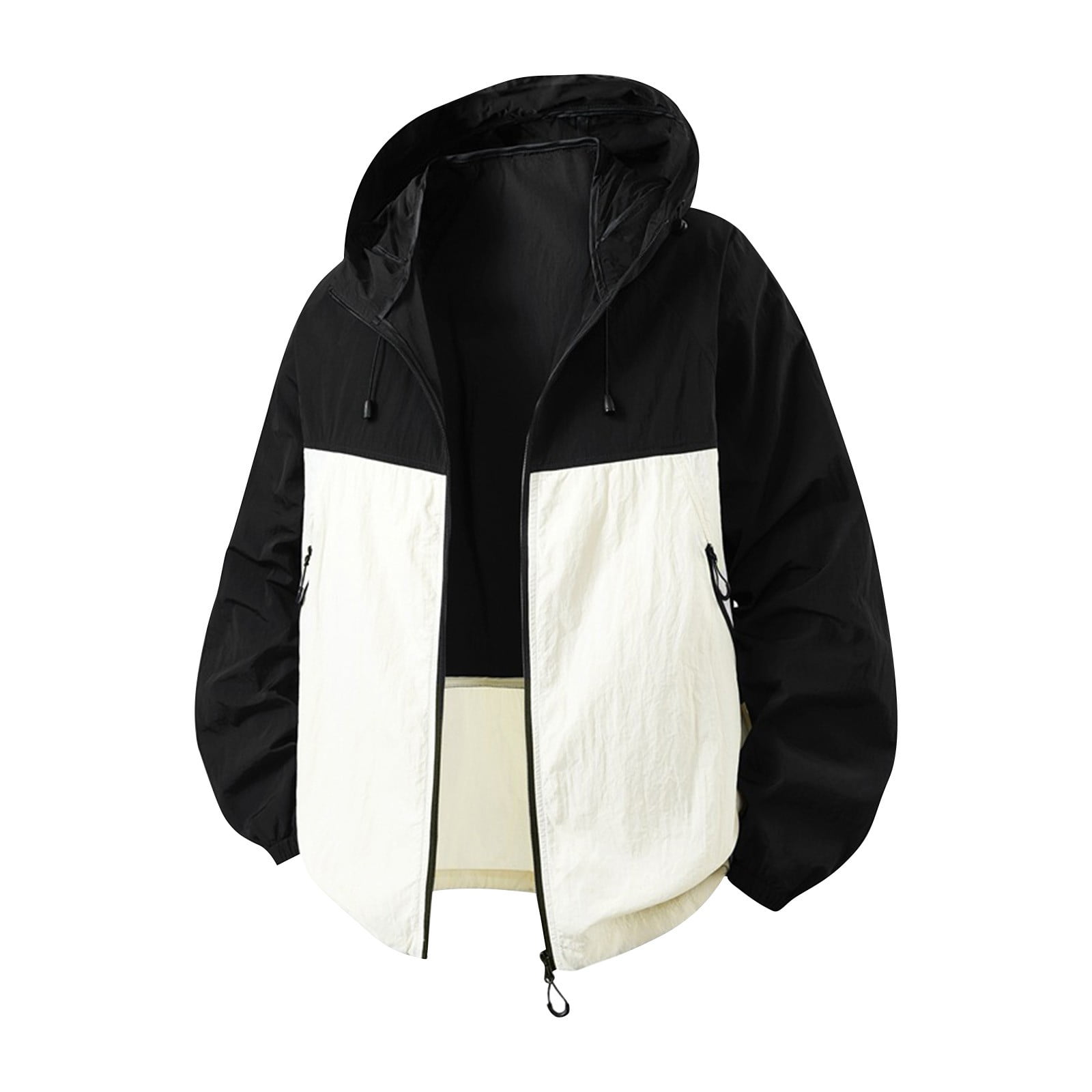 Homeyce Men's Waterproof and Windproof Jacket Windbreaker Lightweight ...