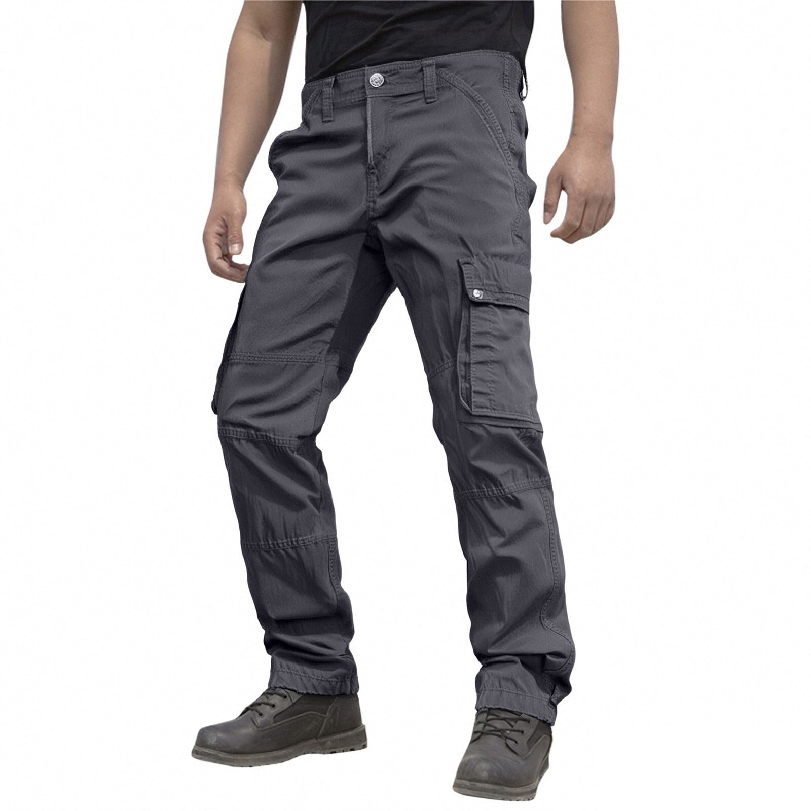 Homeyce Mens Cargo Work Pants Waterproof Durable Ripstop Cargo Pants ...