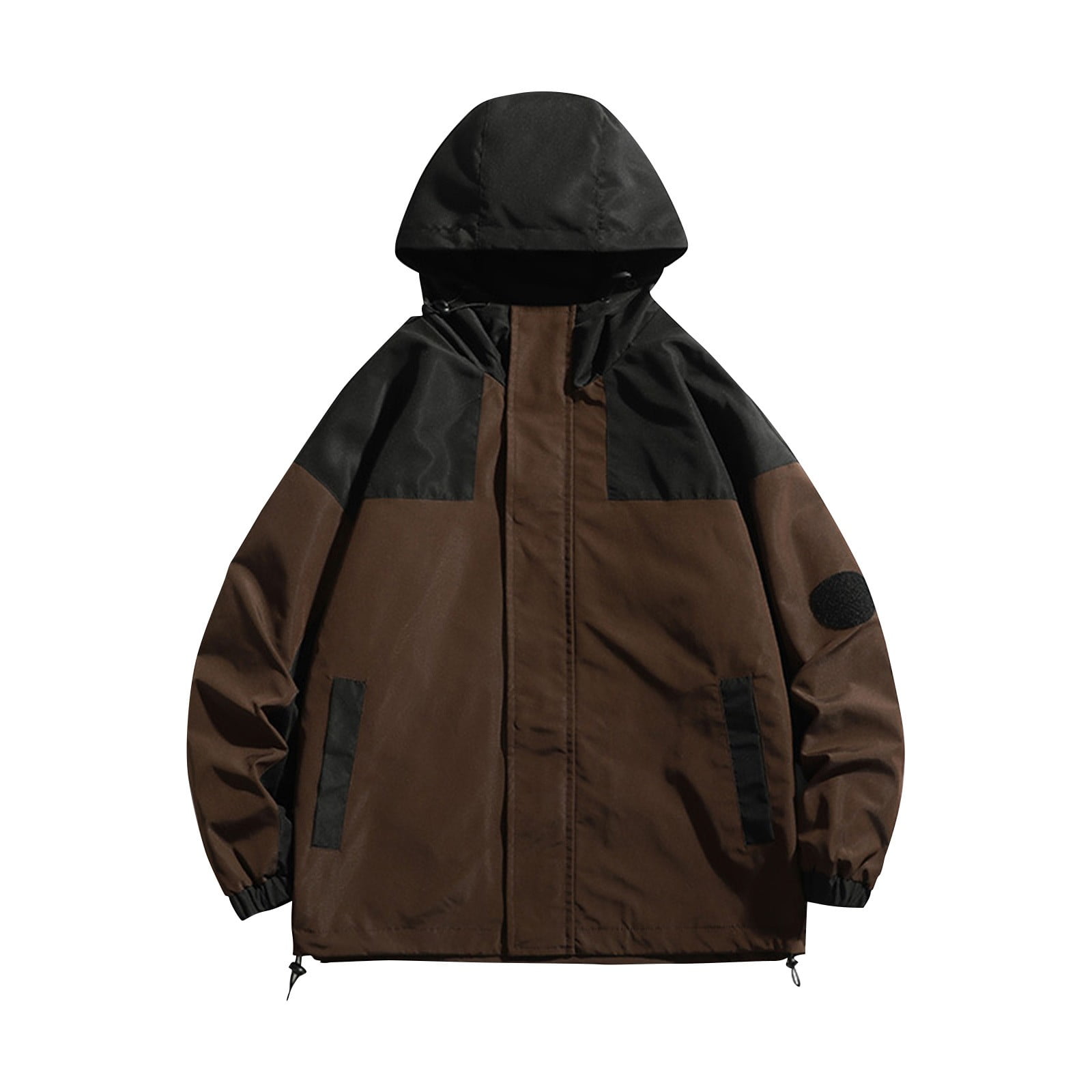 Homeyce Waterproof Rain Jacket for Unisex Windbreaker Lightweight ...