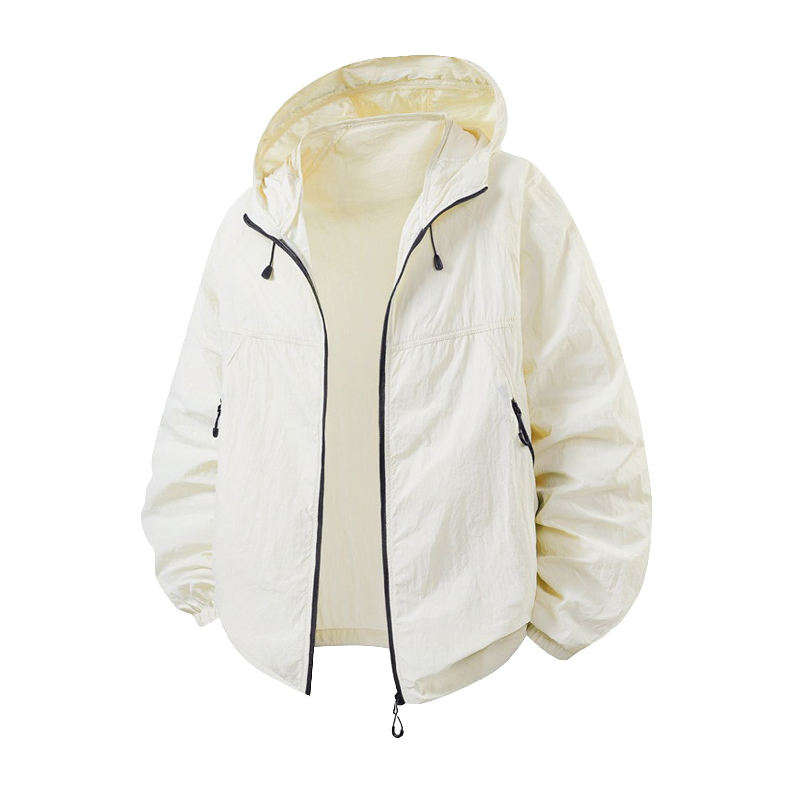 Homeyce Women's Lightweight Windbreaker Jacket Waterproof Lightweight ...