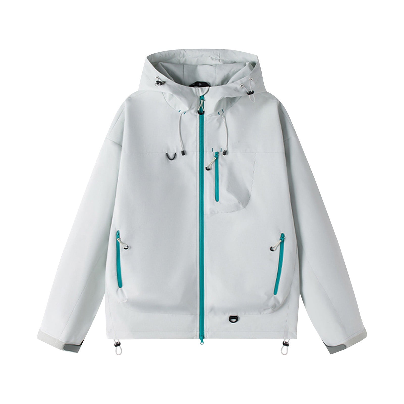Homeyce Women's Lightweight Windbreaker Jacket Waterproof Lightweight ...