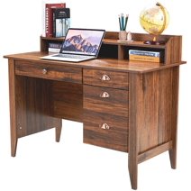 Lifestyle Solutions Westley 30.31 in. Hight Writing Desk with Drawers ...