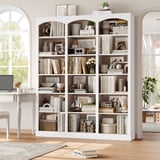 Homfa 18-Cube Bookcase and Bookshelves, 71.2" Triple Width 6 Tier ...
