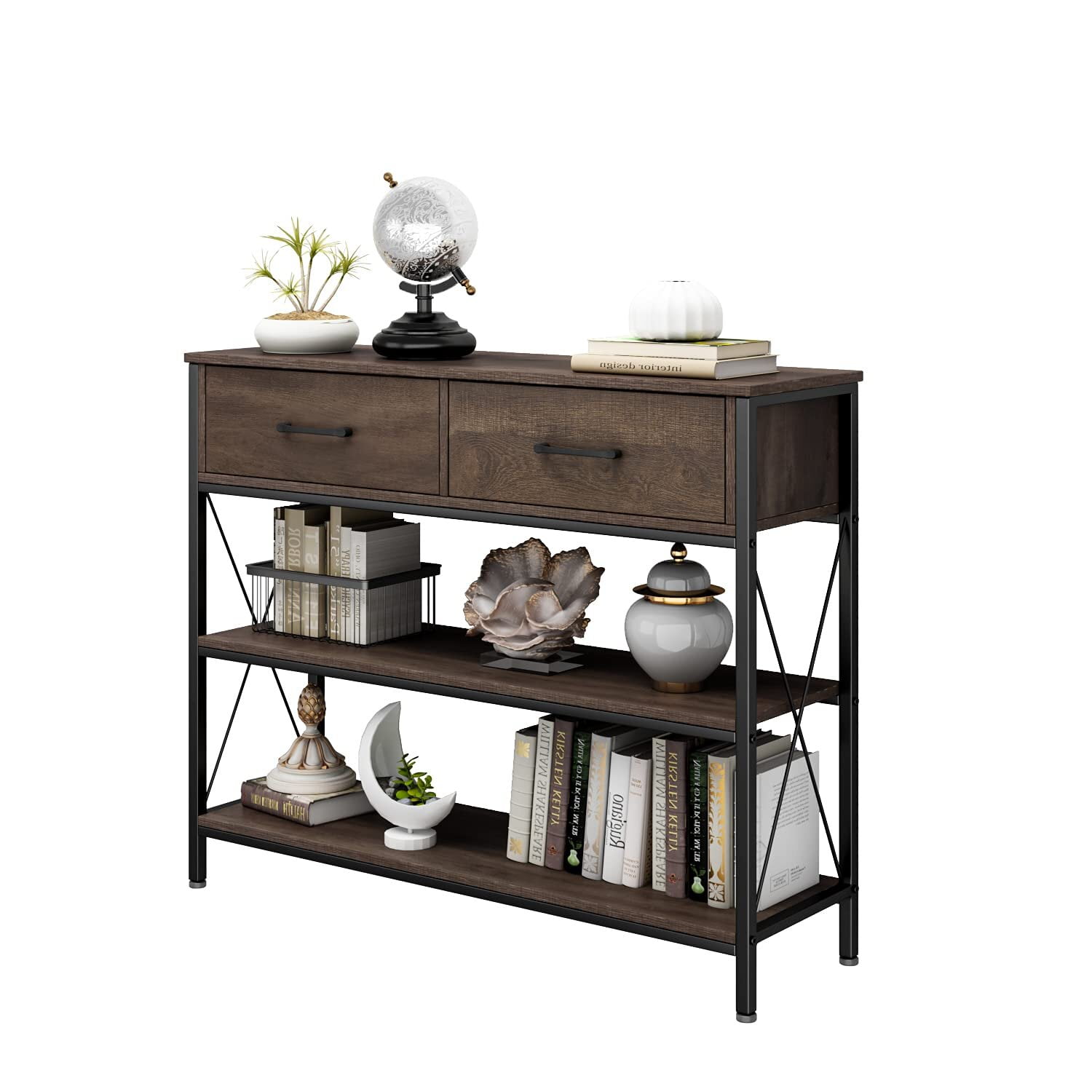 Homfa Console Table with Drawers and Storage Philippines | Ubuy