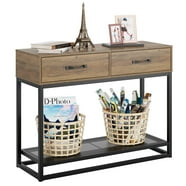 Casual Home Kennedy Console Table with Concealed Drawer, Concealment ...