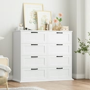 Sea Wind Florida Captiva Island 6-Drawer Wood Dresser in White/Light ...