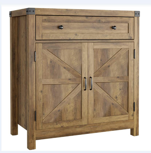 Homfa Kitchen Buffet Sideboard with Drawer, Compact Coffee Bar with ...