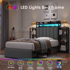 Twin Size Bed Frame Side Rails